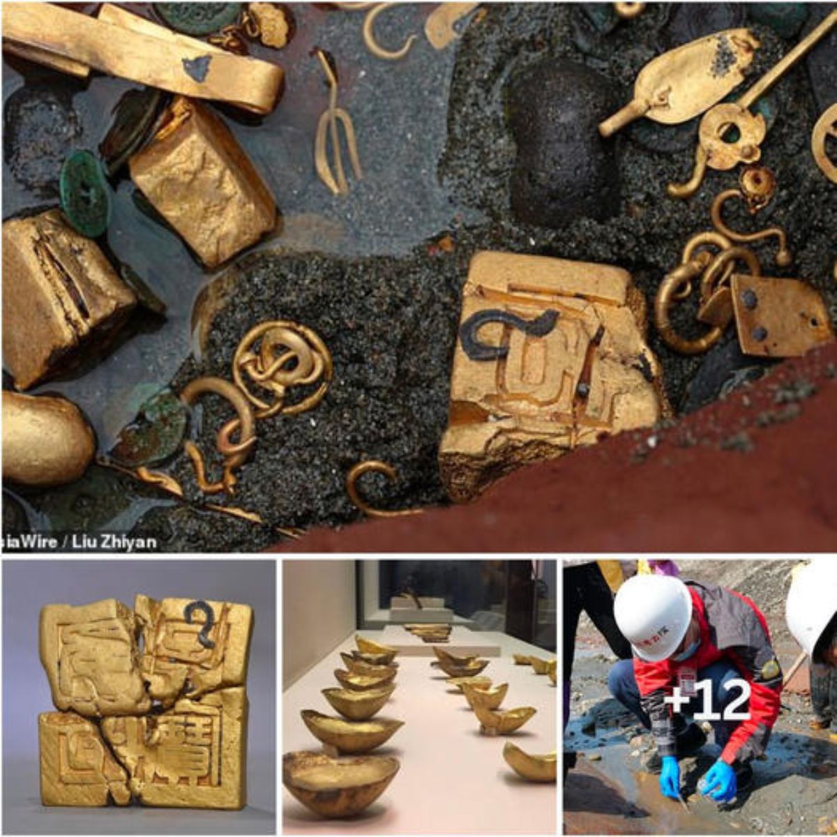 More than 10,000 extremely rare relics and gold seals weighing more ...